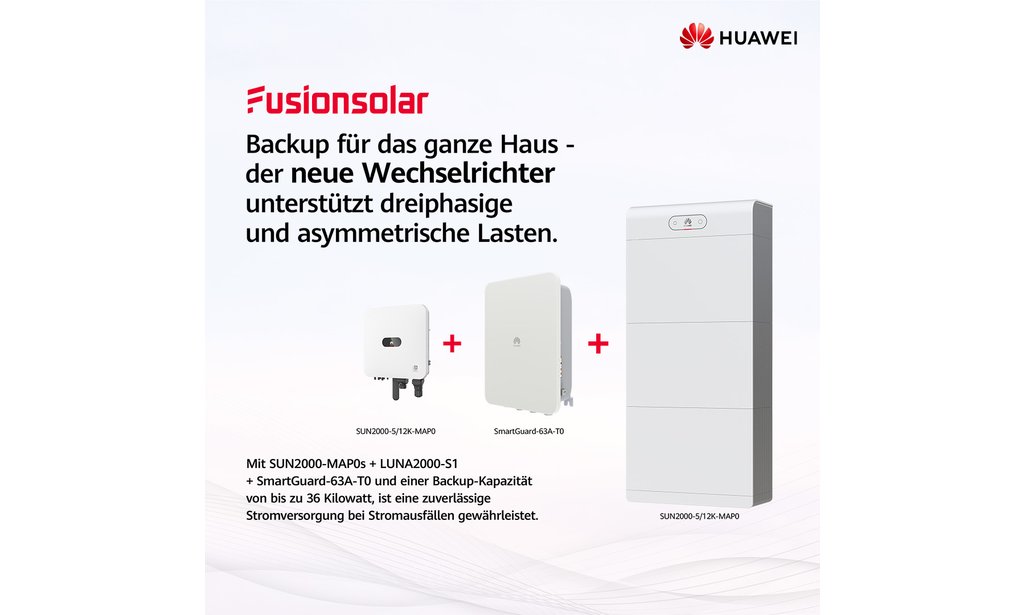Huawei SUN2000-12K-MAP0 - Wechselrichter - Solarmarkt