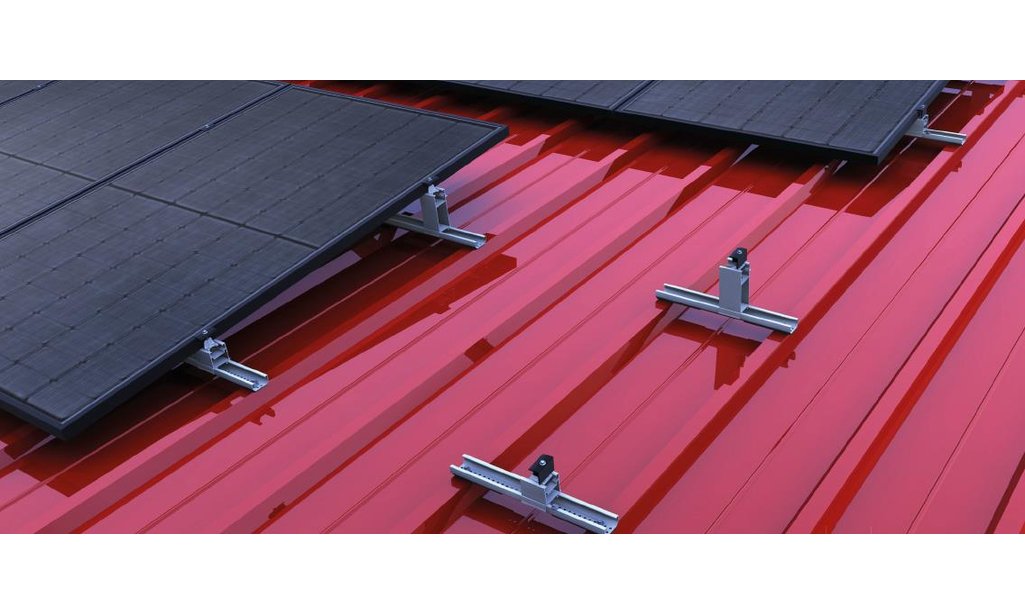 novotegra Trapezblech Leichte Aufständerung (5°) - Montagesysteme