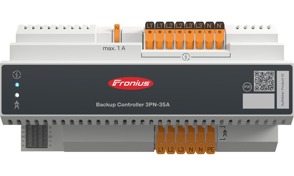 Fronius Contrôleur Backup 3PN-35A - Speichersysteme - Solarmarkt