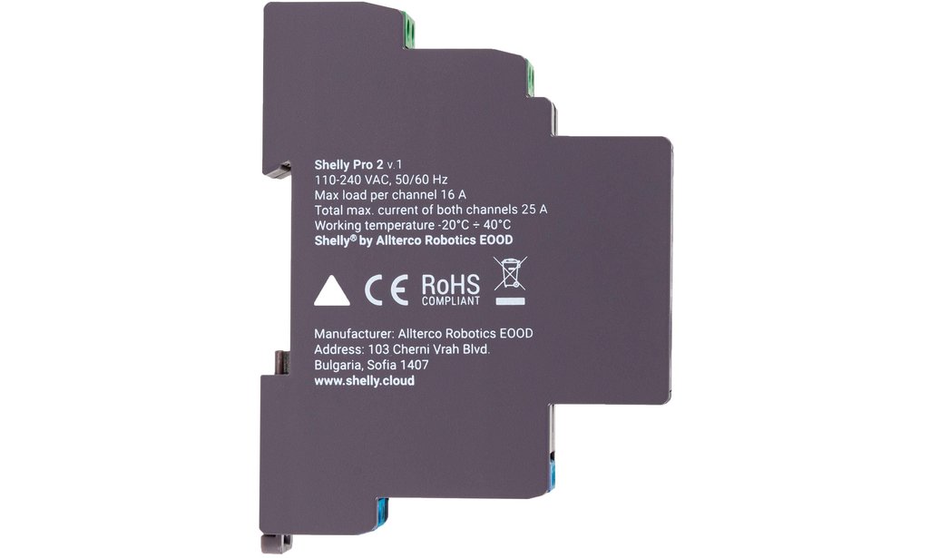Shelly WLAN-Schaltaktor Shelly Pro 2 - SMART Home - Solarmarkt